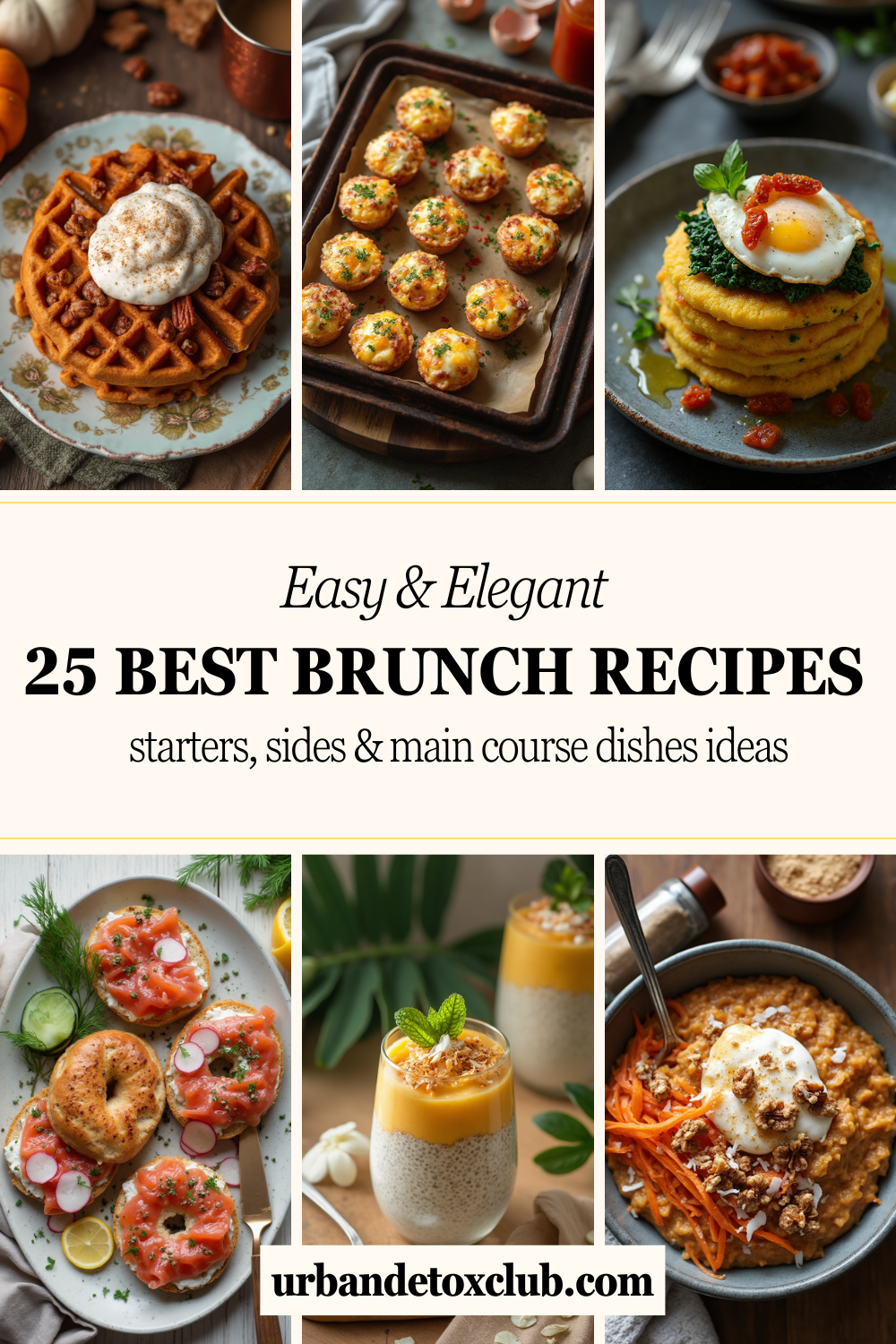 25 Best Brunch Recipes for Food Lovers - Urban Detox Club